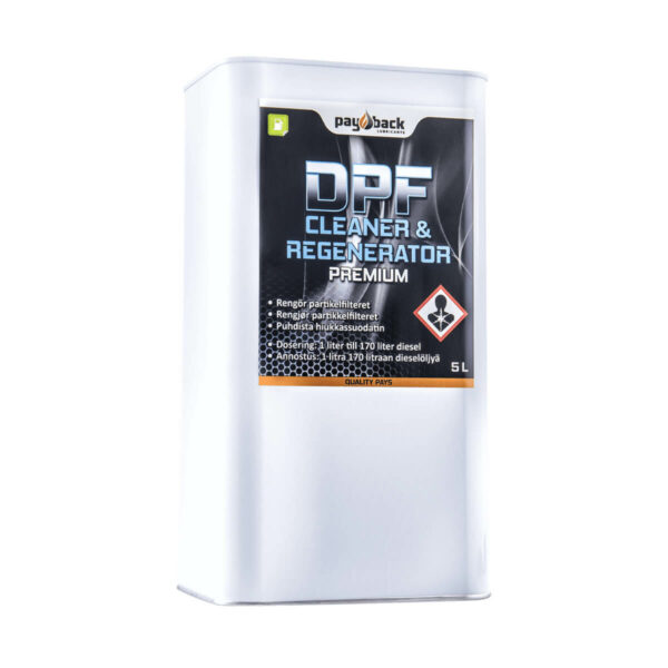 DPF Cleaner & Regenerator Cerium 5L - Payback Shop